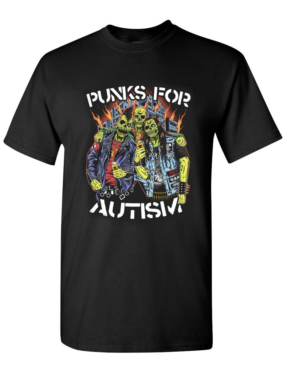 Punks for Autism - Zombie Punks - Short Sleeve