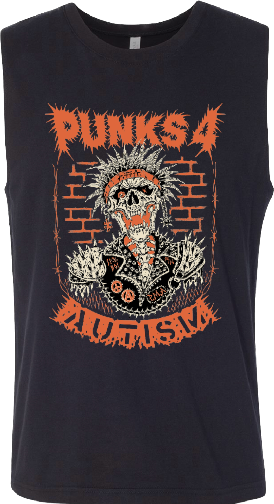Punks for Autism - Cartoon Punk - Tank Top