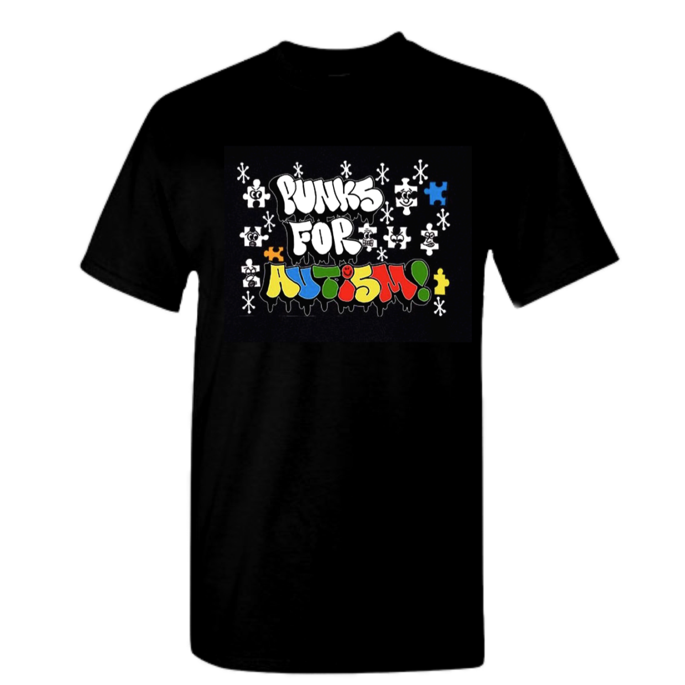 Punks For Autism - Graffiti- Short Sleeves – Punks for Autism
